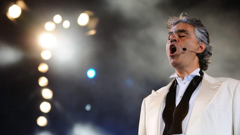 Andrea Bocelli in New York City