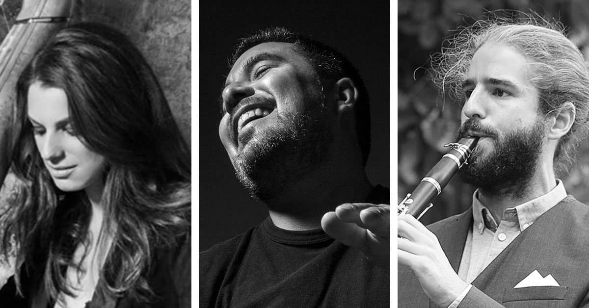 Leyenda: Bridget Kibbey, Samuel Torres, Louis Arques